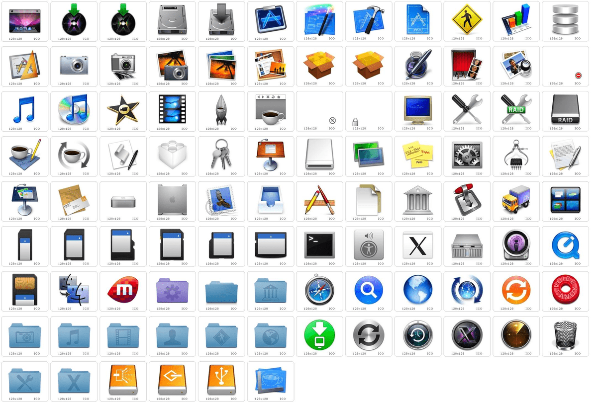 rocketdock icons