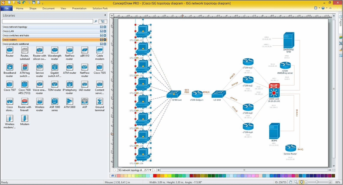 Microsoft visio network stencils