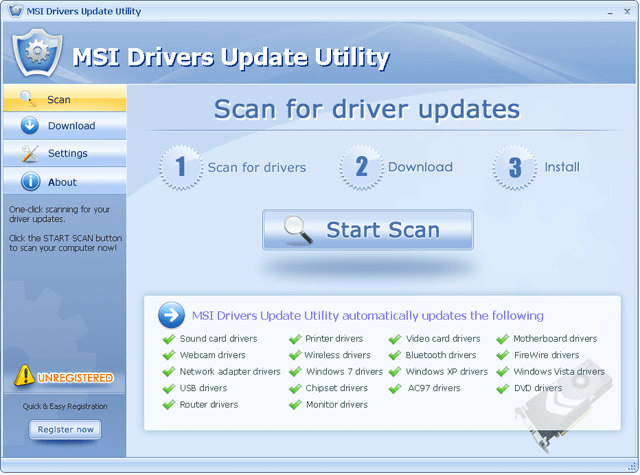 Msi dvd driver