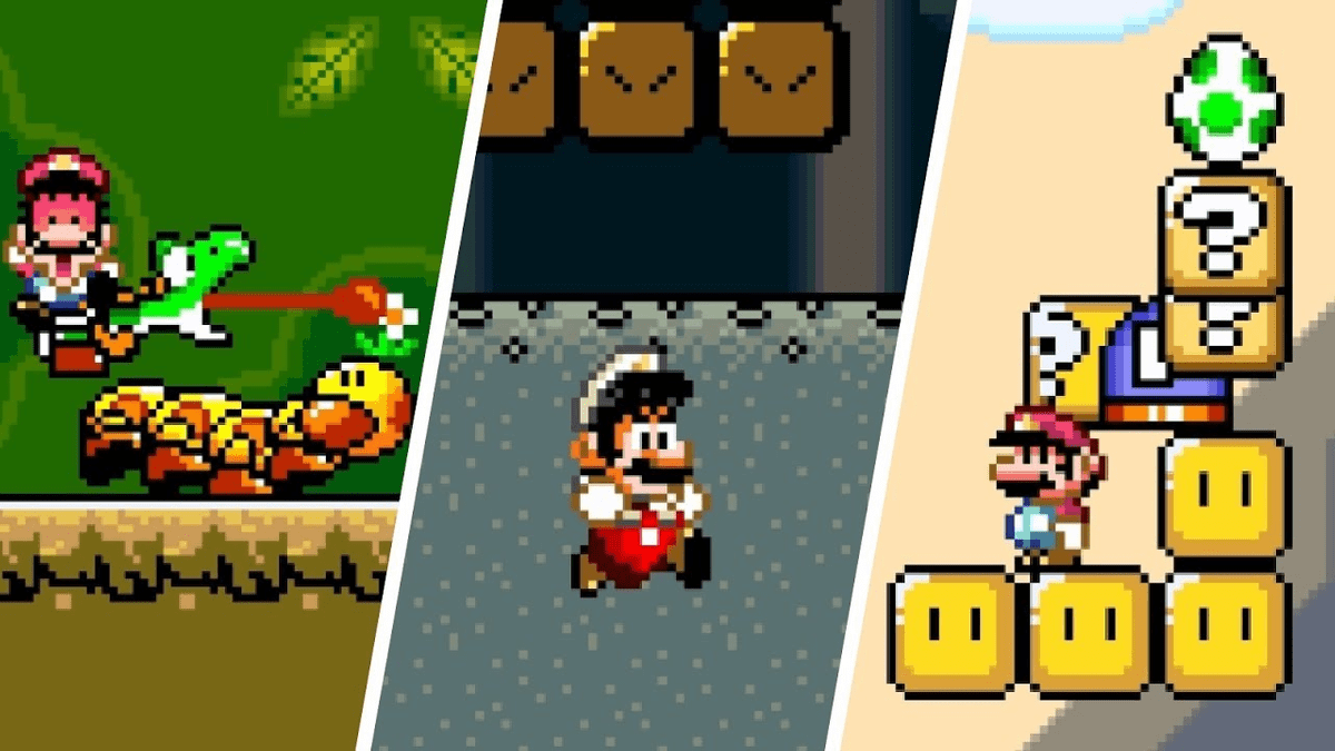 Play super mario world games online