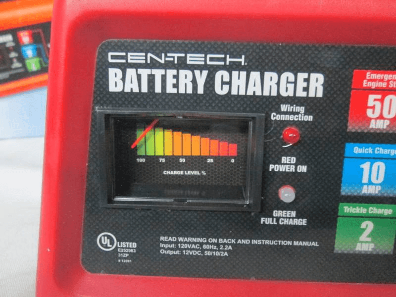 Cen tech battery charger parts