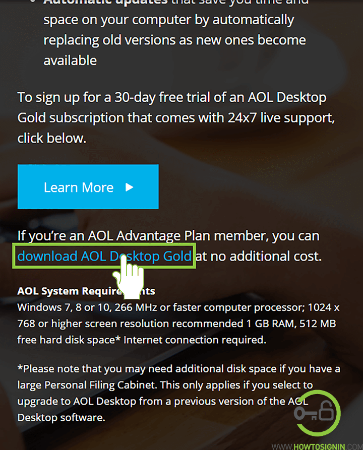 Download aol desktop gold for windows 10
