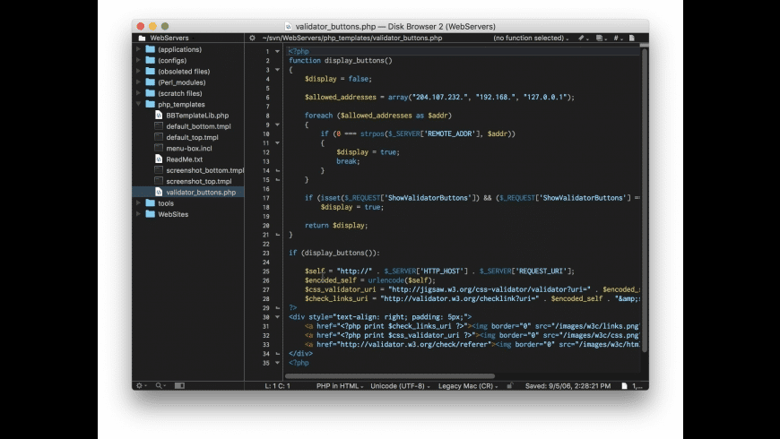 Text ide for mac