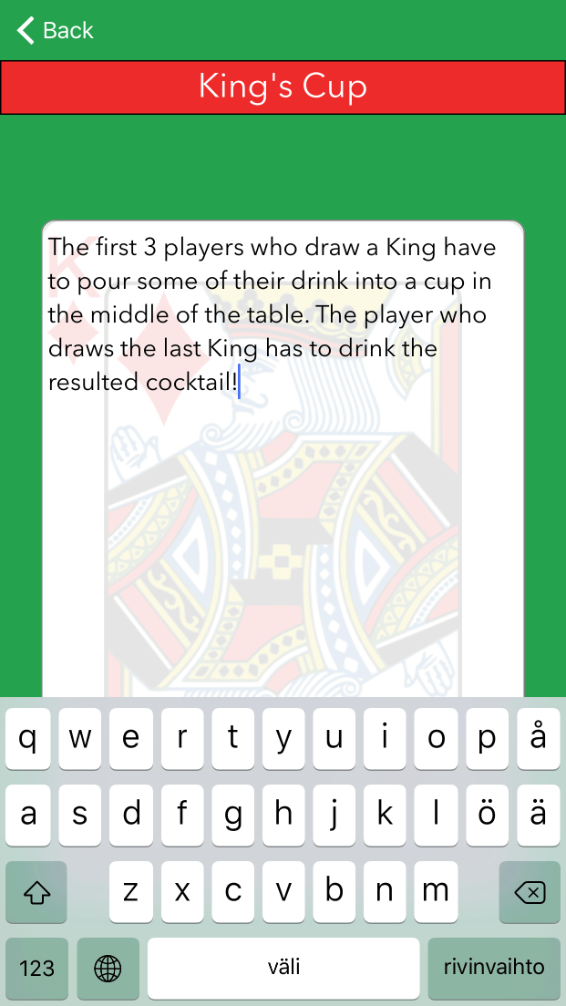 Rules to play 21 card game