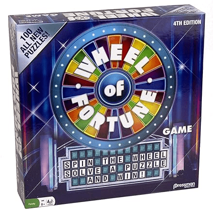 Wheel of fortune board game kmart