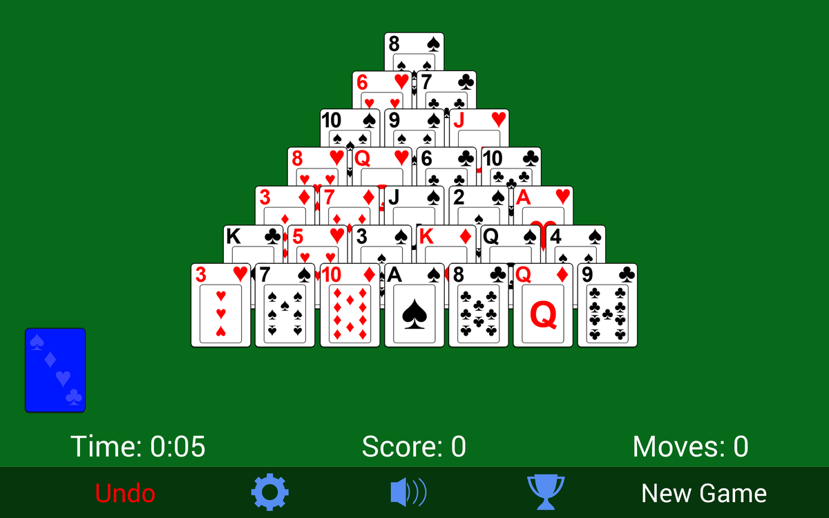 Microsoft online pyramid solitaire