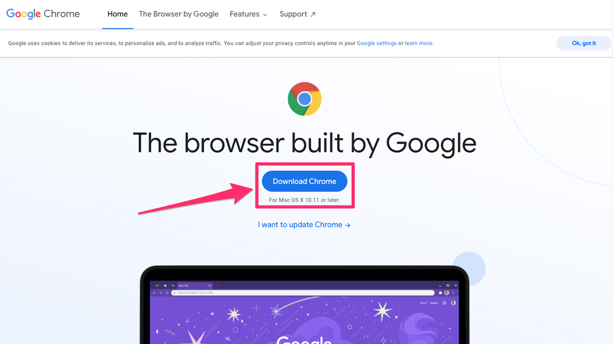 Download google chrome for os x