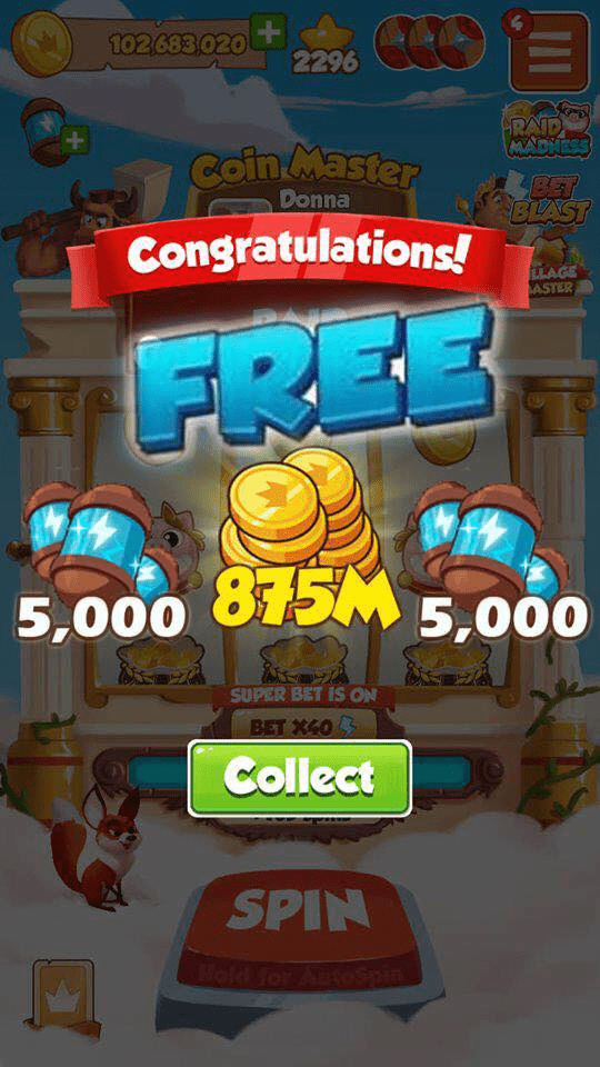 Coin master free daily spin