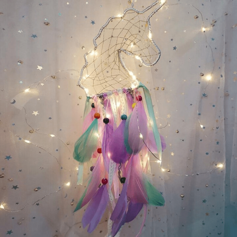 Unicorn dream catcher bedroom set