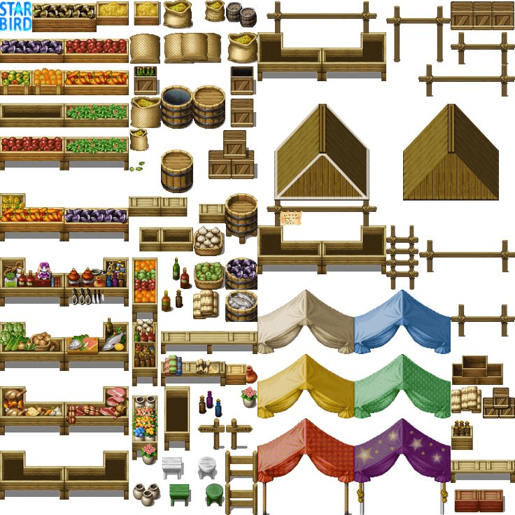 rpg maker tile size