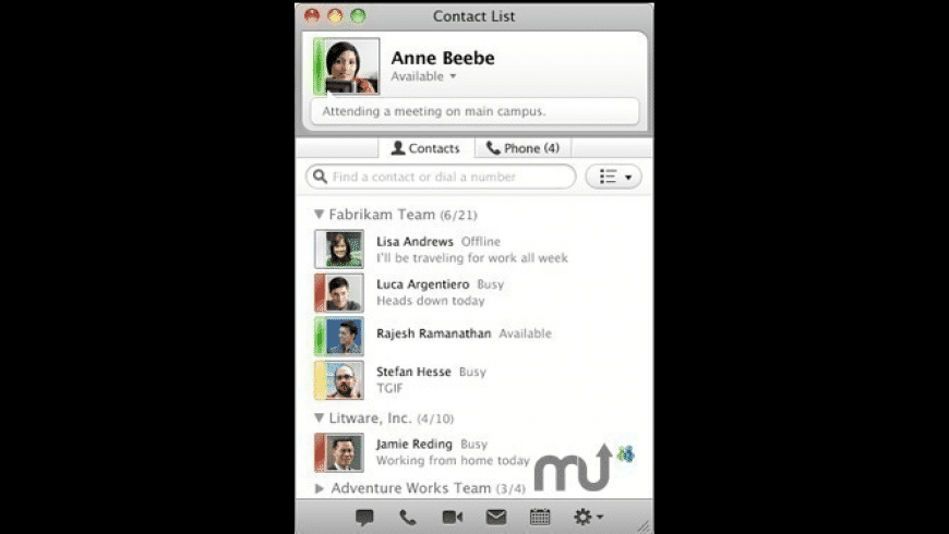 Microsoft communicator for mac
