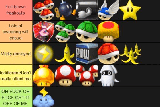 All mkwii file names