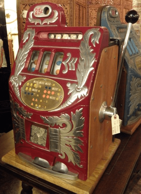 Mills slot machine gum vending