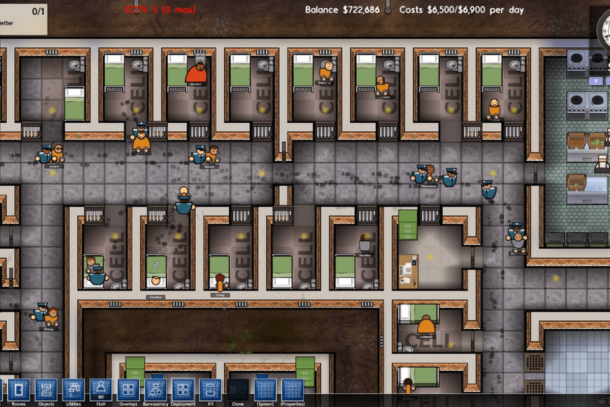 prison architect layout