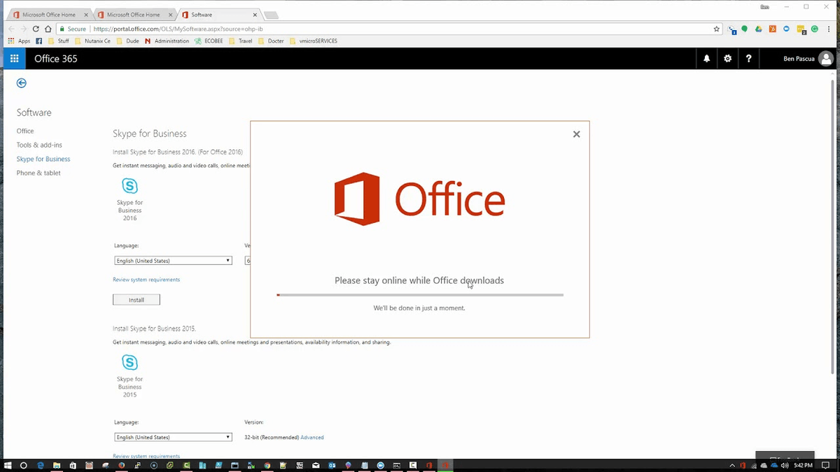 Office 365 skype for business setup mac