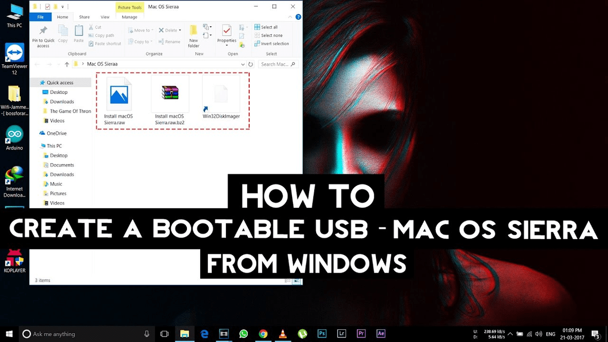 Creat a bootable usb on mac for windows