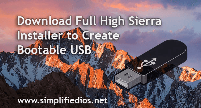 Create sierra bootable usb