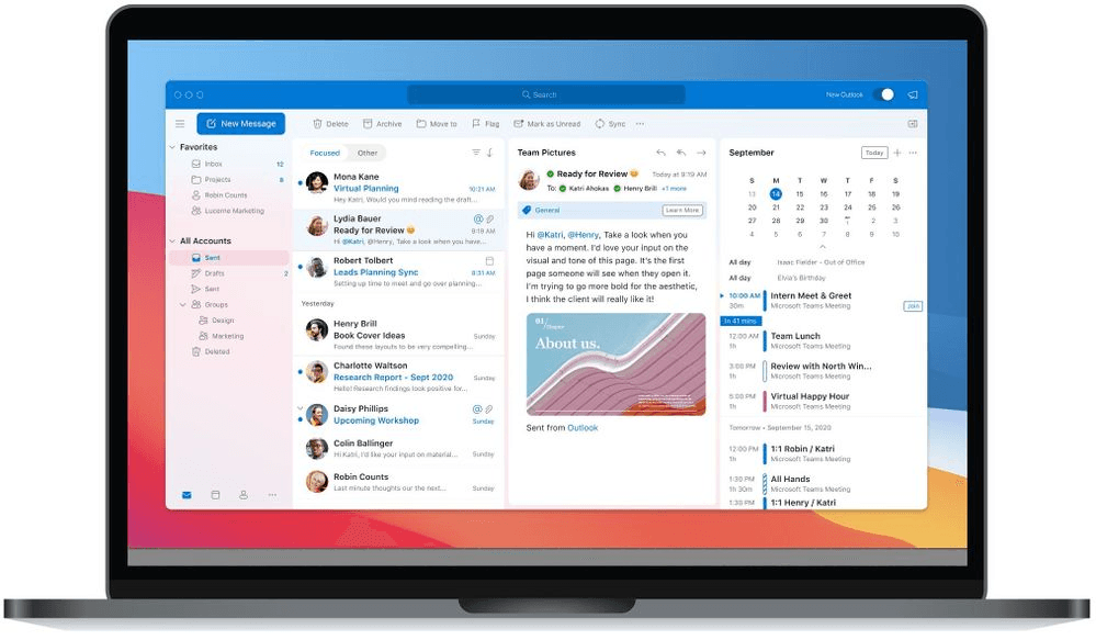 How to add outlook to mac
