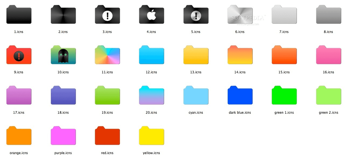 desktop folder icon pack