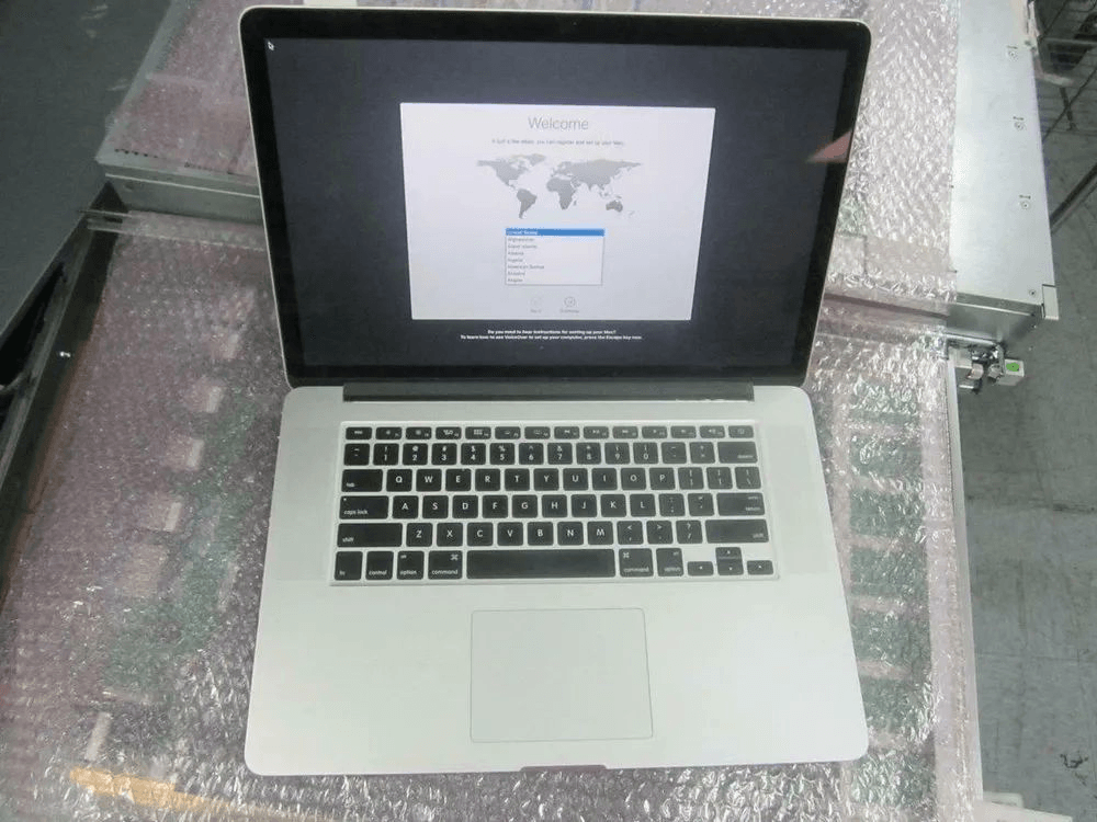 Macbook pro model a1398 year