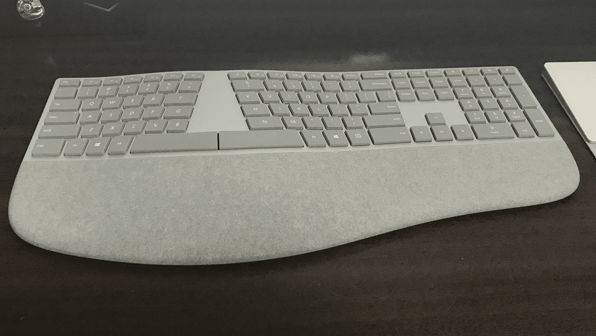 Microsoft surface ergonomic keyboard mac