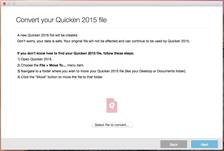 Quicken for mac version history