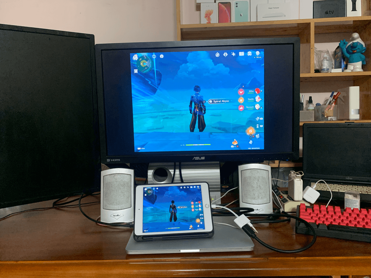 Connect mac mini to ipad as monitor