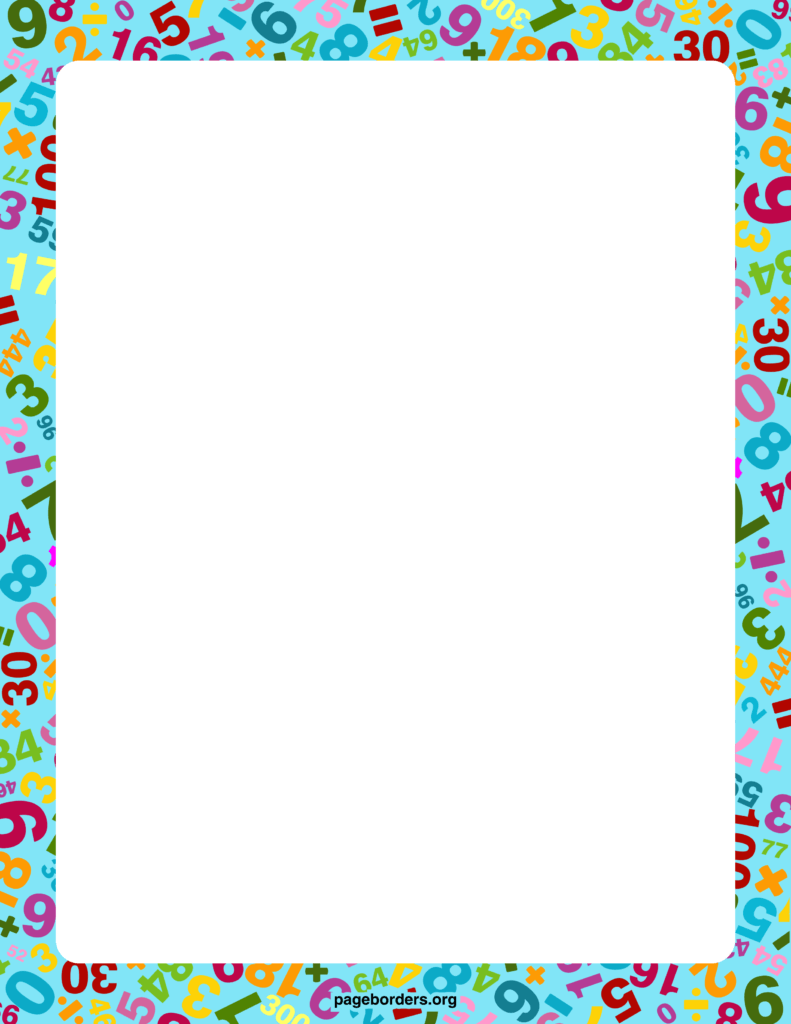 Fancy Borders For Word Documents Editable Page Border Templates In