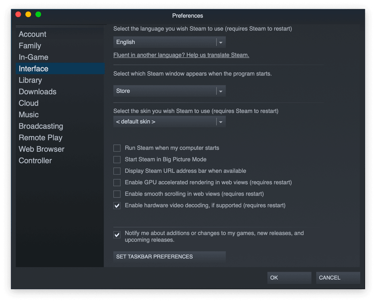 Steam mac os m1