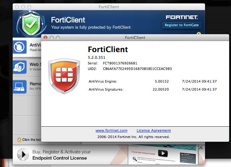 Forticlient offline installer 6.4