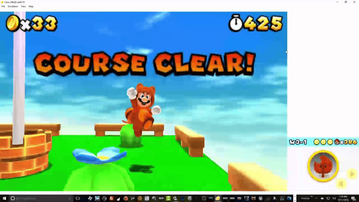 Super mario 3d land online emulator
