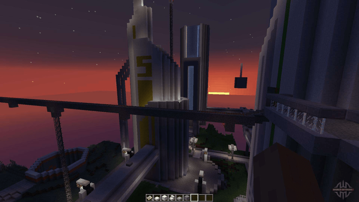 Minecraft Future City Map Sci Fi Future City 3D Model In Andere