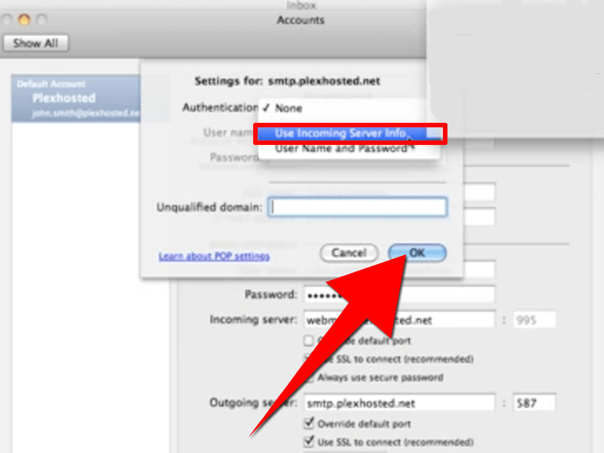 Outlook 2011 for mac pop3 setup
