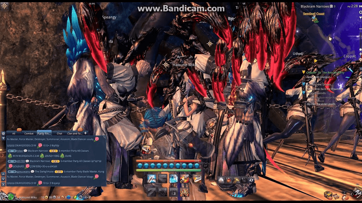 Auto quest blade and soul bot