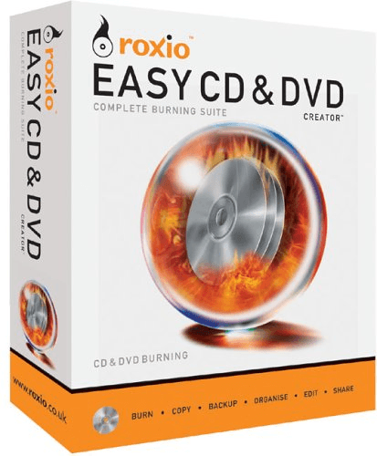 Roxio easy cd and dvd creator