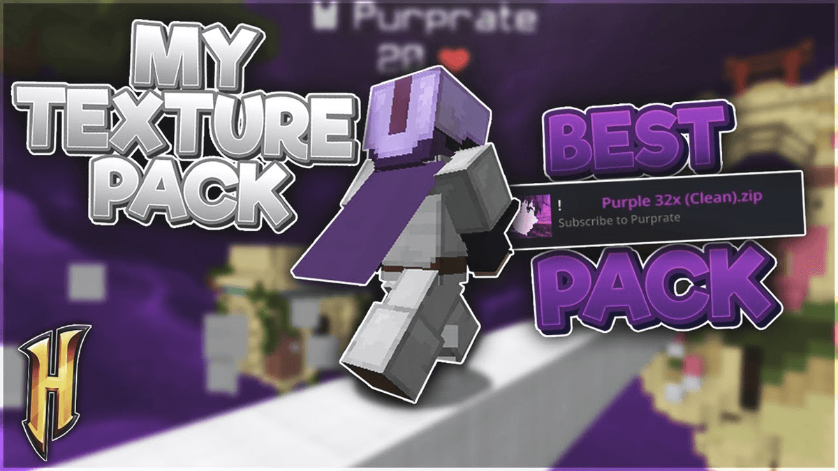 purple texture pack