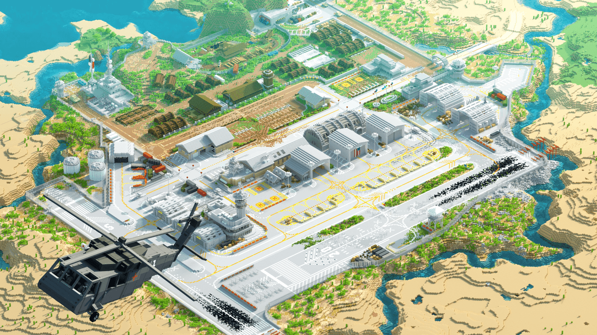 Military base map minecraft