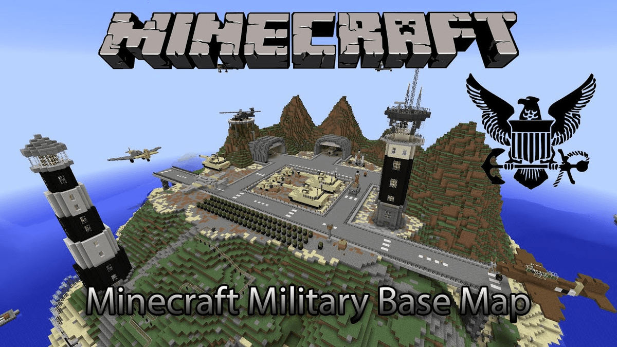 Military base map minecraft