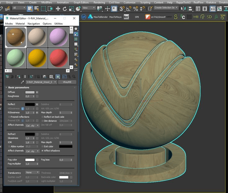 vray material library