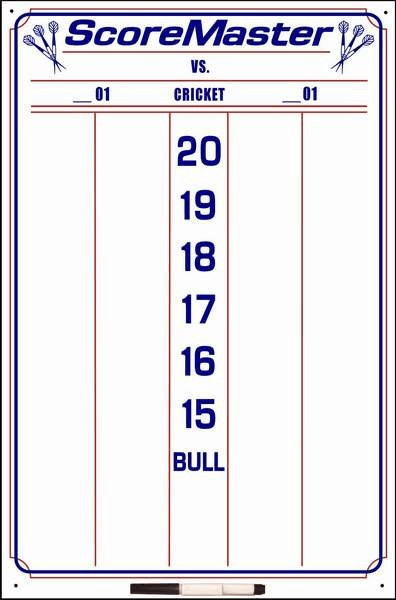 darts score sheets