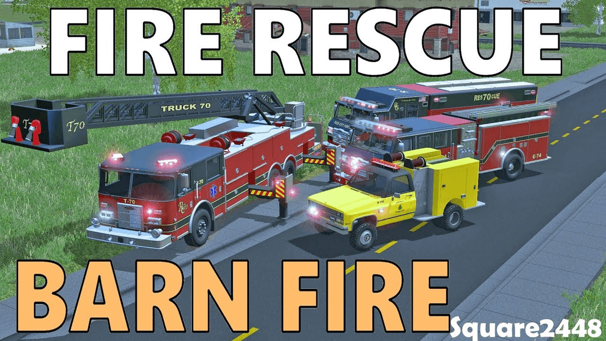 Farming simulator 17 fire truck mods