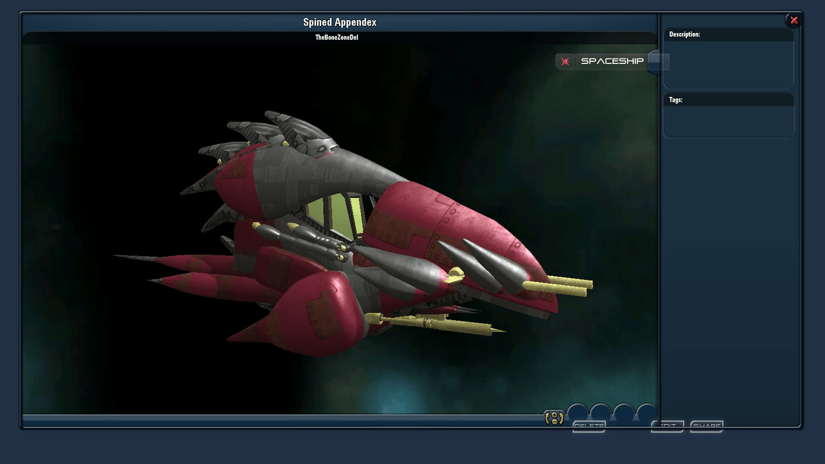 spore spaceship