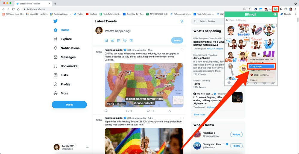 Bitmoji for chrome mac