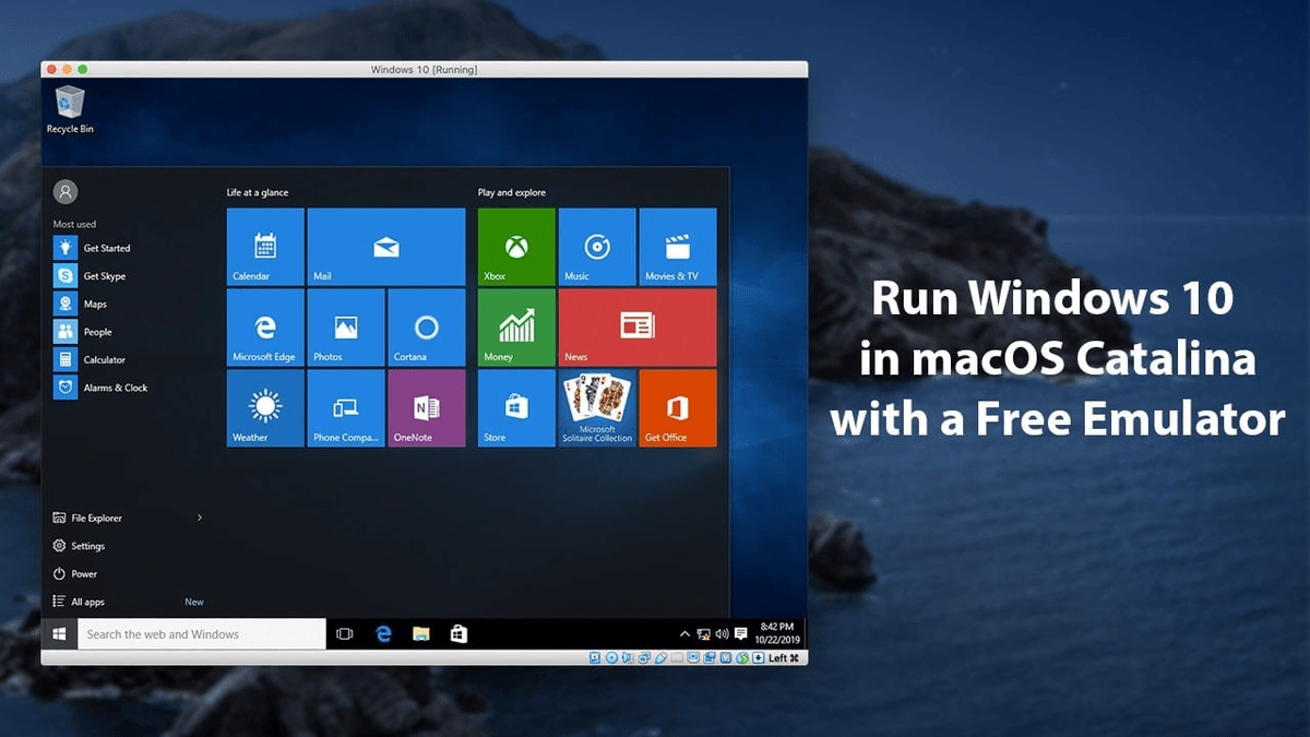 Pc emulator on mac os x