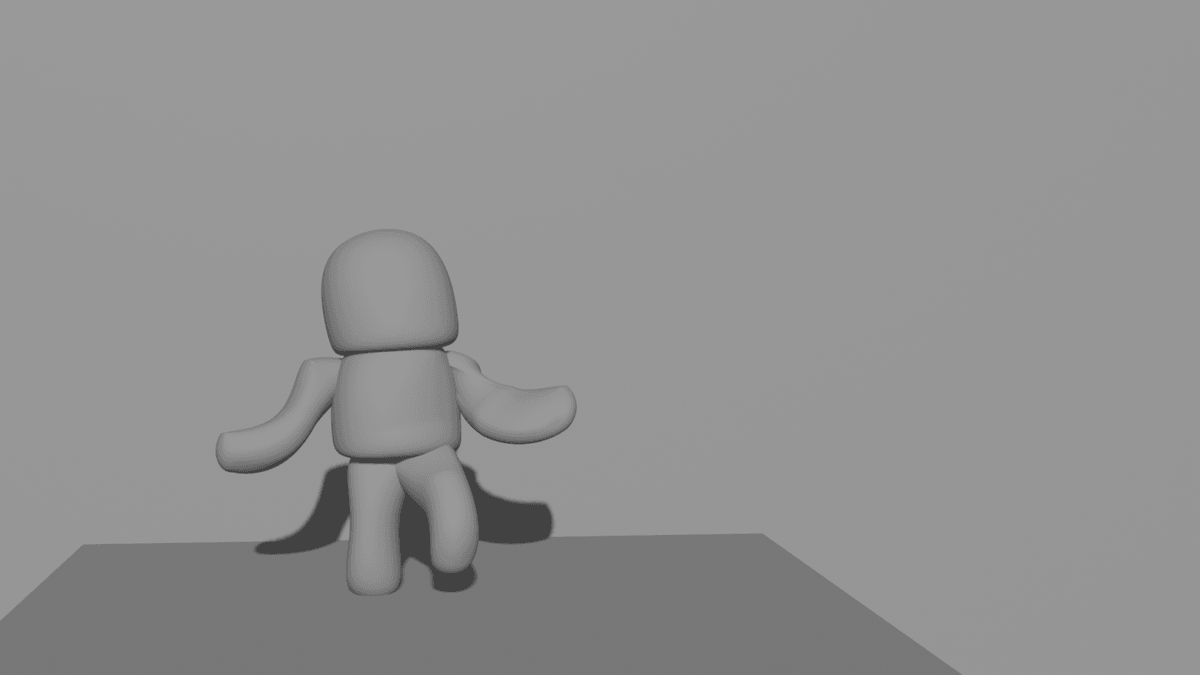 Free skeleton 3d model rigged blender
