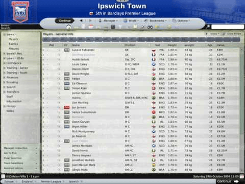 Football manager 2008 training tips