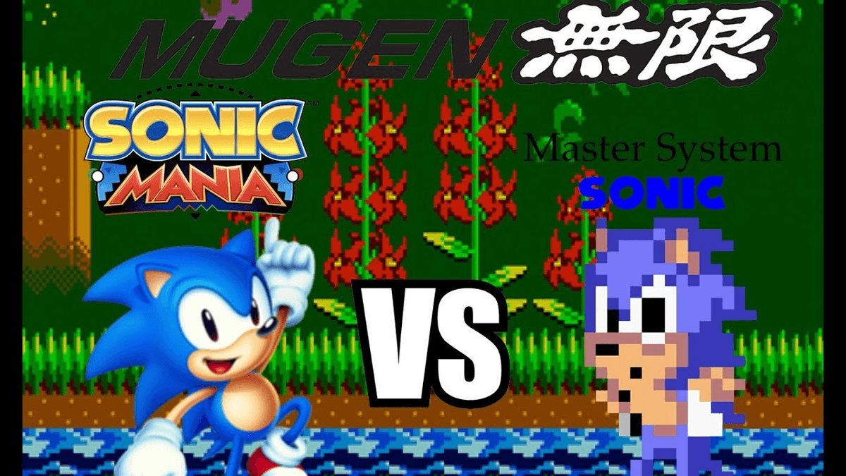 Mugen games sonic and dbz