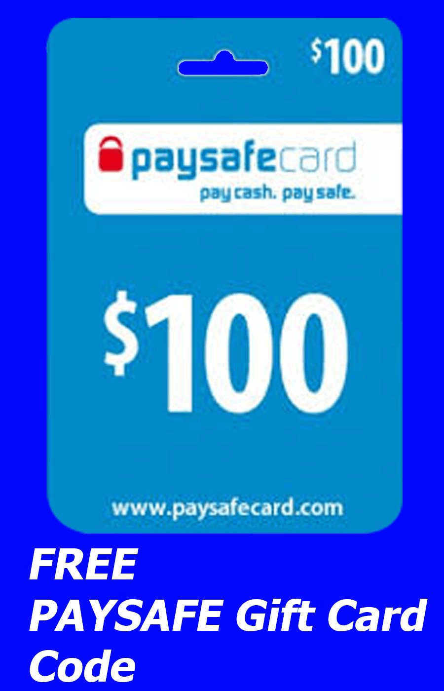 Paysafecard gift card