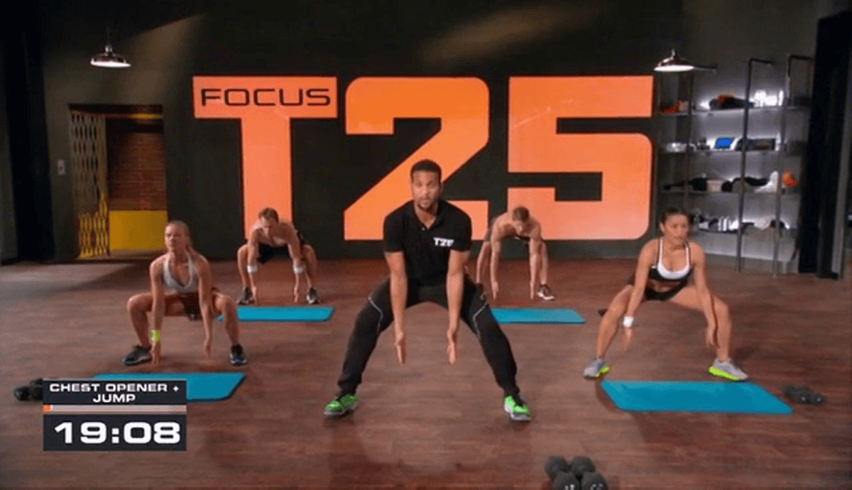 Focus t25 workout video online