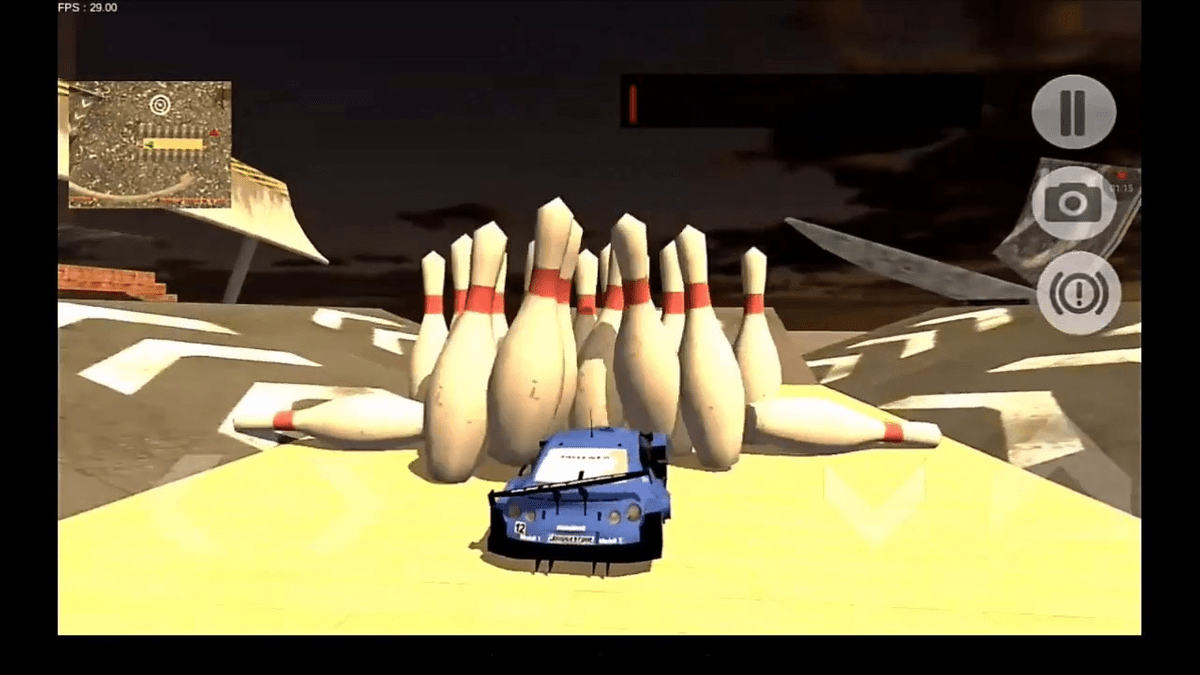 Cars 3 simulator crash